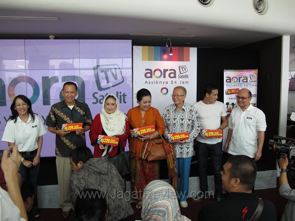 Aora TV Luncurkan Layanan TV Satelit • Jagat Review