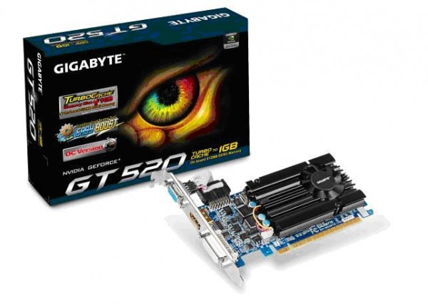 [PR] GIGABYTE Launches New Entry NVIDIA GeForce GT 520 Series Graphics ...