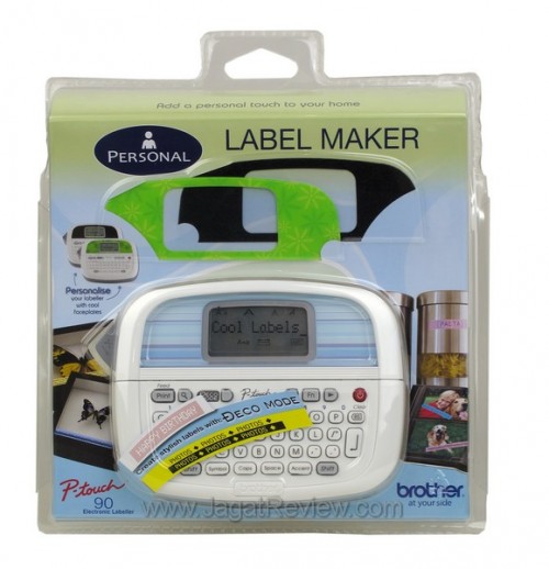 Brother P-Touch PT-90 Label Maker: Pembubuh Keterangan yang Kreatif ...