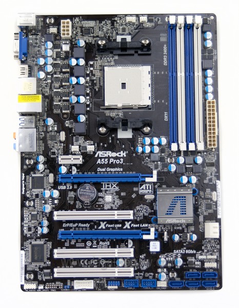 Review-Motherboard ASRock A55 Pro 3: Chipset A55, "Rasa" A75 • Jagat Review