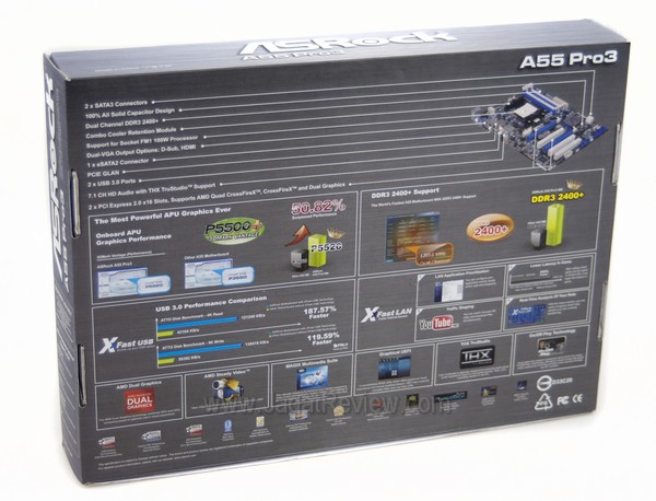 Review-Motherboard ASRock A55 Pro 3: Chipset A55, "Rasa" A75 • Jagat Review