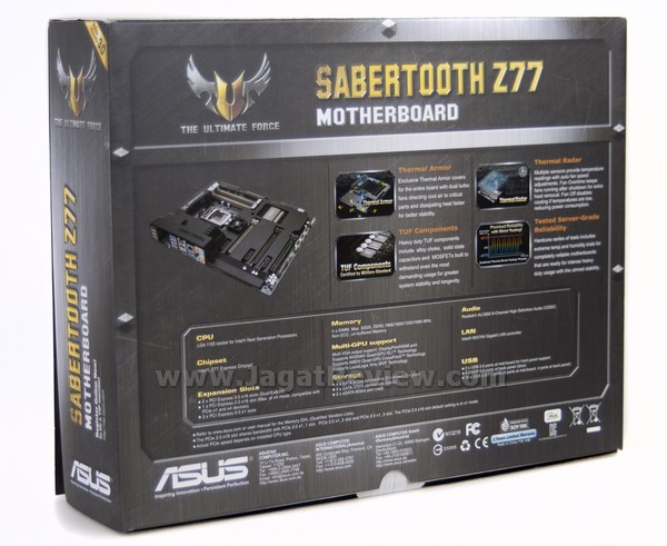 ASUS Sabertooth Z77: Board Tangguh untuk Pekerjaan Berat • Jagat Review