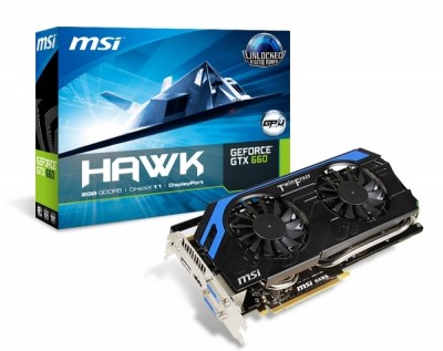 MSI Meluncurkan VGA NVIDIA GeForce GTX 660 Versi HAWK • Jagat Review