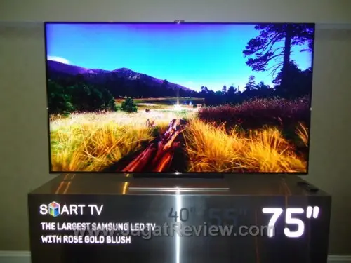 Samsung ES9000: Smart TV Mewah Berukuran 75 Inci • Jagat Review