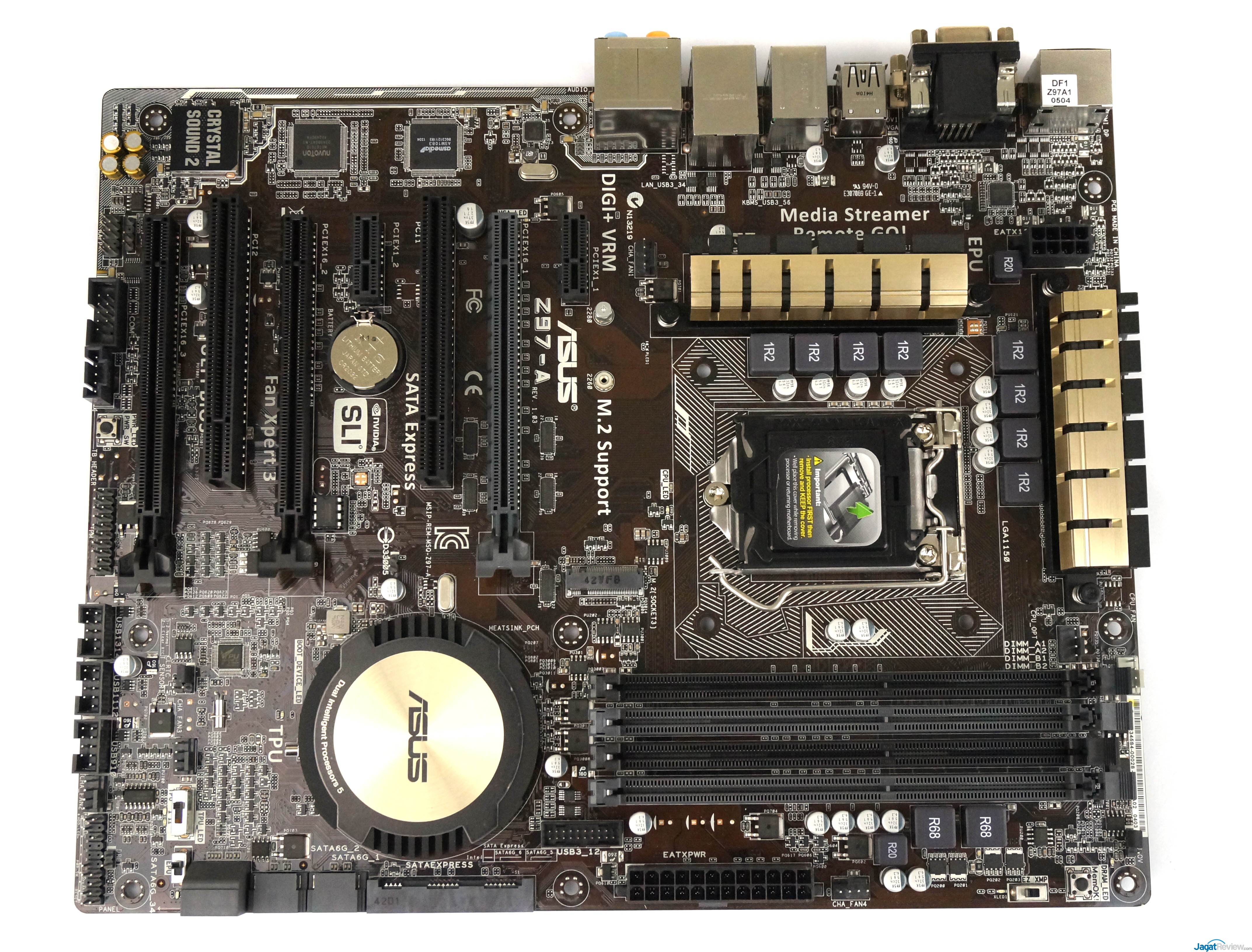 Preview ASUS Z97-A • Jagat Review