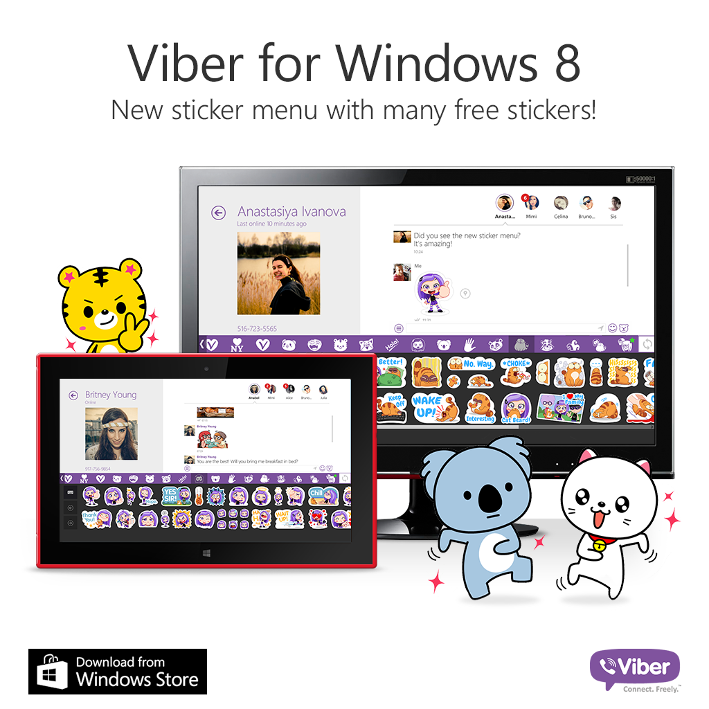[PR] Viber 3.1 Hadir di Windows 8 dengan Menu baru untuk Sticker ...