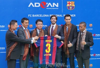 Advan Tandatangani Kontrak dengan FC Barcelona • Jagat Review
