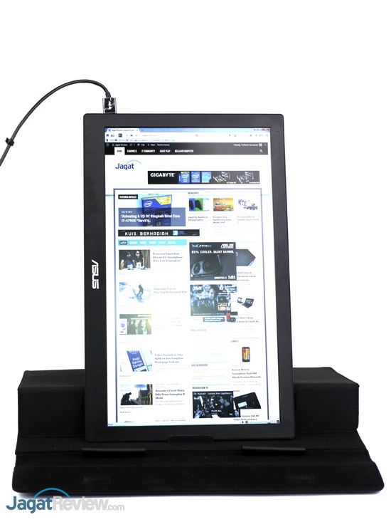 Hands-On Asus MB168B+: Monitor Portable Full HD dengan USB 3.0 • Jagat ...