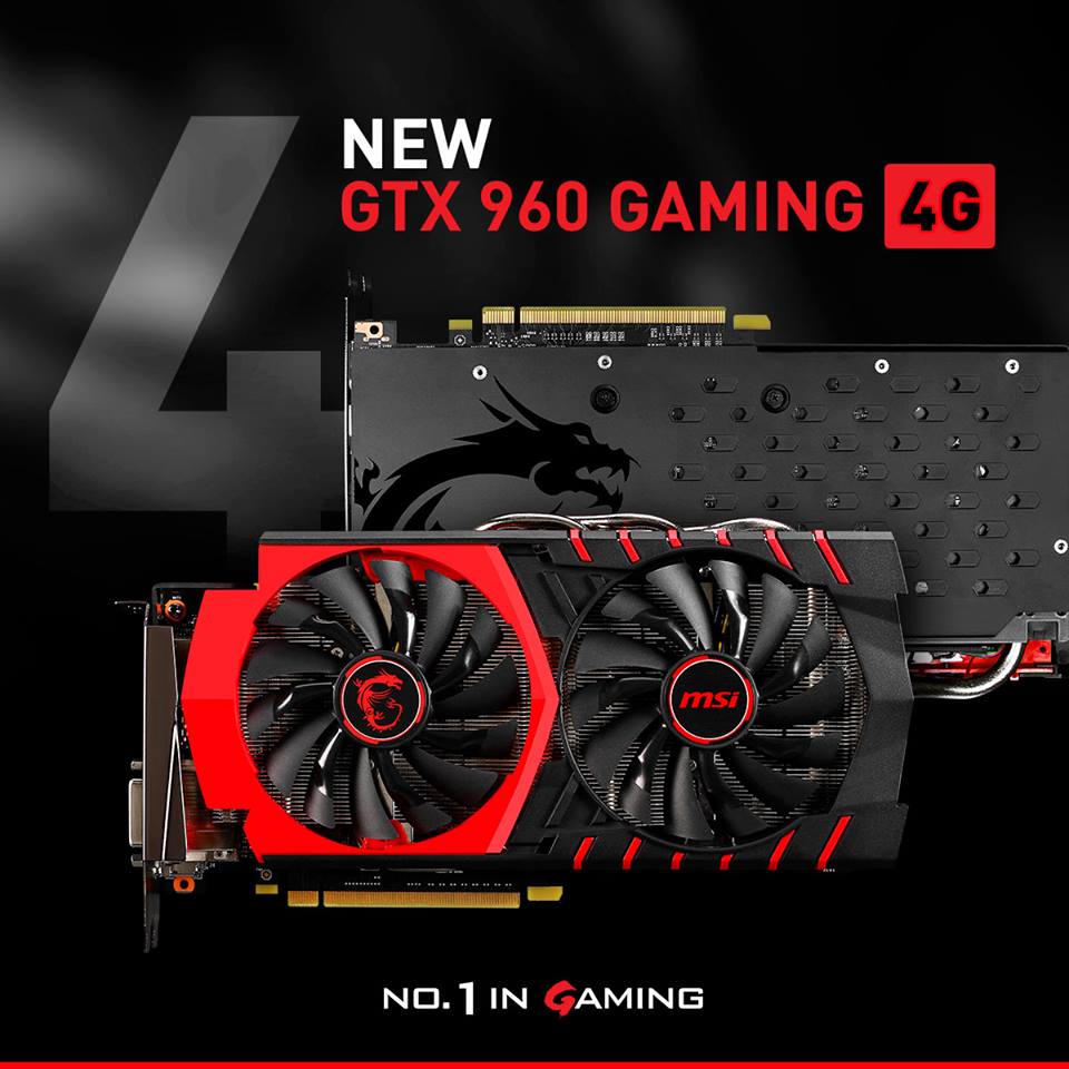 MSI Siapkan GTX 960 Gaming 4G • Jagat Review