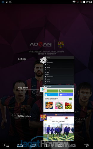 Review Advan Barca Tab: Tablet Android Octa-Core untuk Fans FC ...