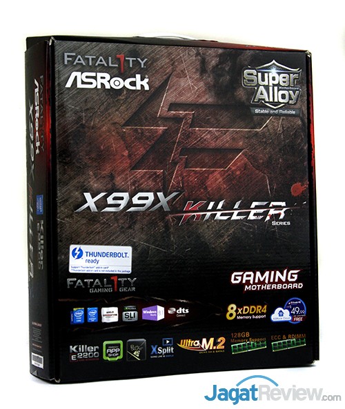 Preview: Unboxing ASRock Fatal1ty Killer X99X • Jagat Review