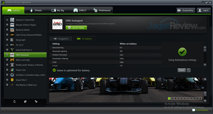 NVIDIA Battery Boost: Gaming Irit Baterai • Jagat Review