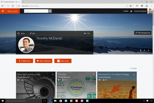 Direct Release: Sway, Digital Storytelling Tool dari Microsoft, Kini ...
