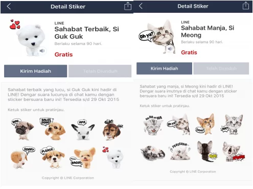 Direct Release: Yuk! Coba Stiker hewan peliharaan bersuara terbaru dan ...