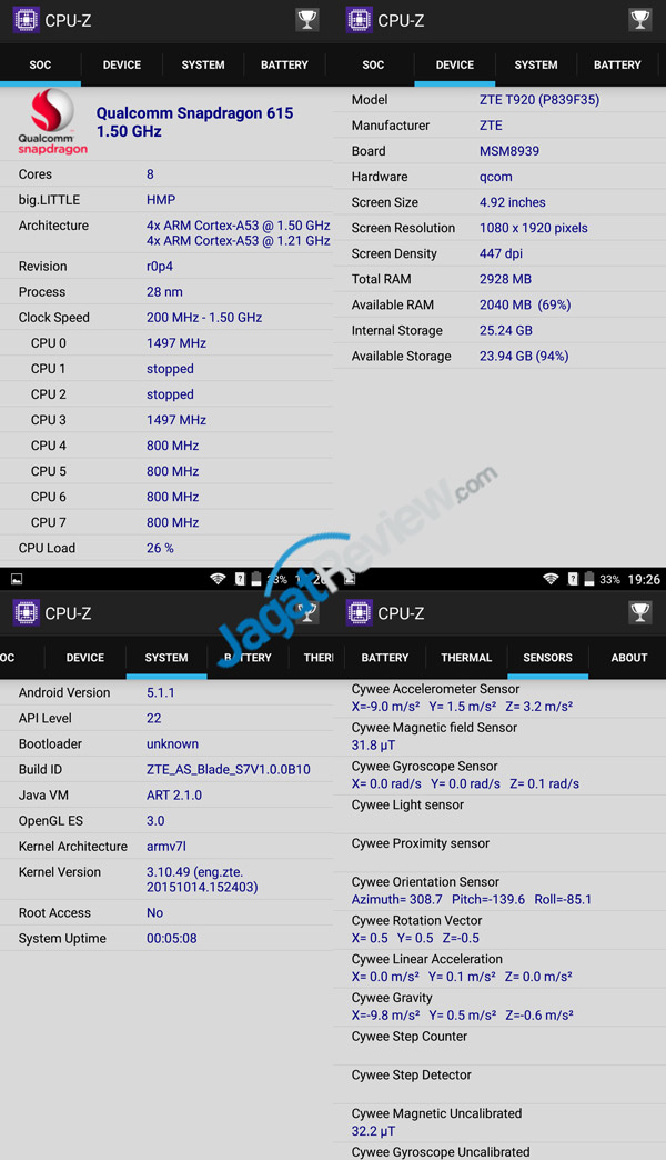 Review Smartphone ZTE Blade S7 • Jagat Review