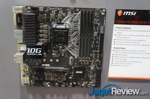 Computex 2016: Berbagai Motherboard di Booth MSI • Jagat Review