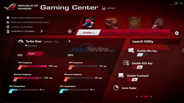 Review Notebook Gaming: ASUS ROG GX700 • Jagat Review