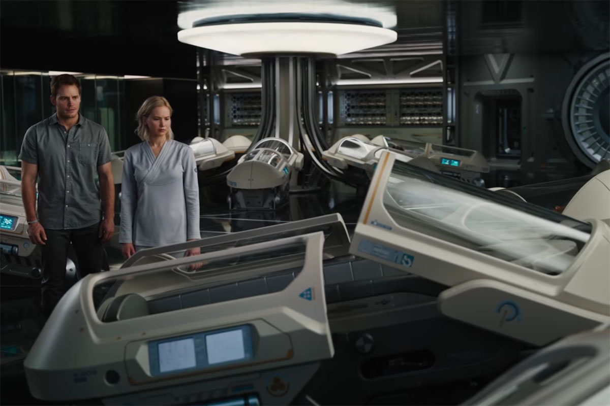 Review Film Passengers: Sci-Fi Romance Bercampur Drama Survival • Jagat ...