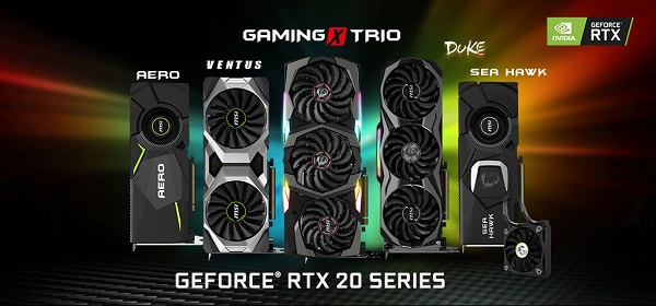 MSI Umumkan Lini Geforce RTX 20-Series Terbaru • Jagat Review
