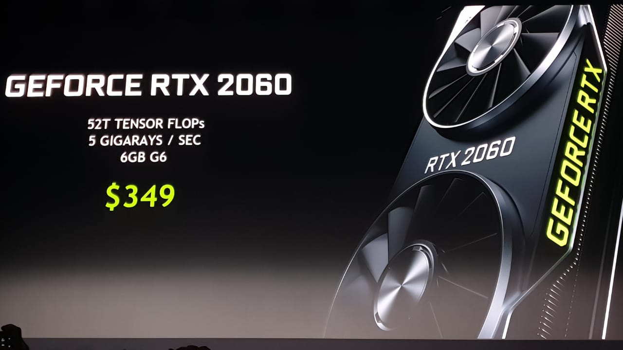 NVIDIA Umumkan GeForce RTX 2060 Lengkap dengan Harga dan ...