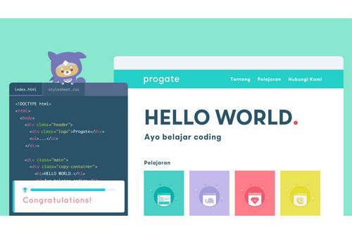 "Coding untuk Semua" - Progate Hadir di Indonesia • Jagat Review