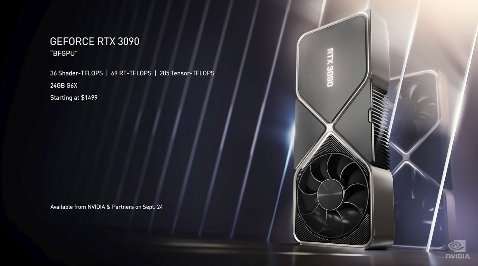 Resmi Meluncur, Ini Spesfikasi dan Harga Nvidia GeForce RTX 3000 Series ...