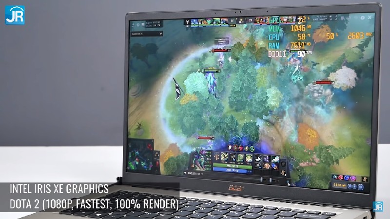 Uji 10 Game di IGP Intel Iris Xe Graphics • Jagat Review