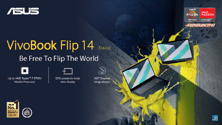 Review ASUS VivoBook Flip 14 TM420: Tipis Ringan dan Kencang, dengan ...