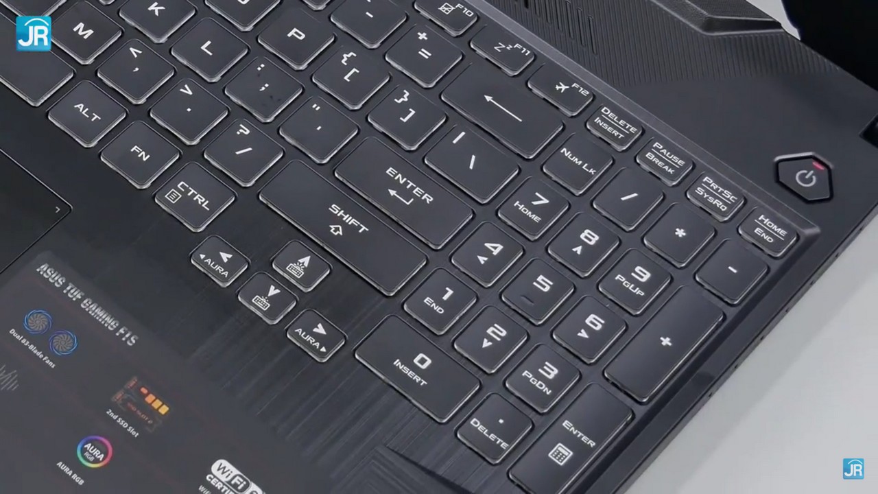 Review ASUS TUF GAMING F15 (FX506): Kencang! Punya Thunderbolt 4 ...