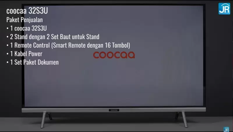 Review coocaa 32S3U: SmartTV dengan Harga Murah • Jagat Review