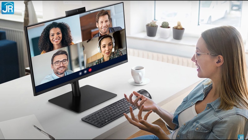 Review Monitor Samsung S24A40: Layar IPS dengan Webcam dan Resolusi ...