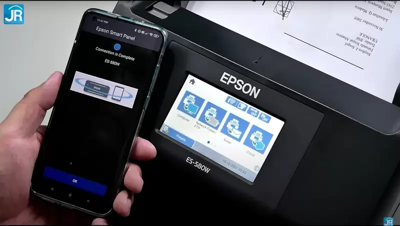 Review Epson Scanner WorkForce ES-580W • Jagat Review