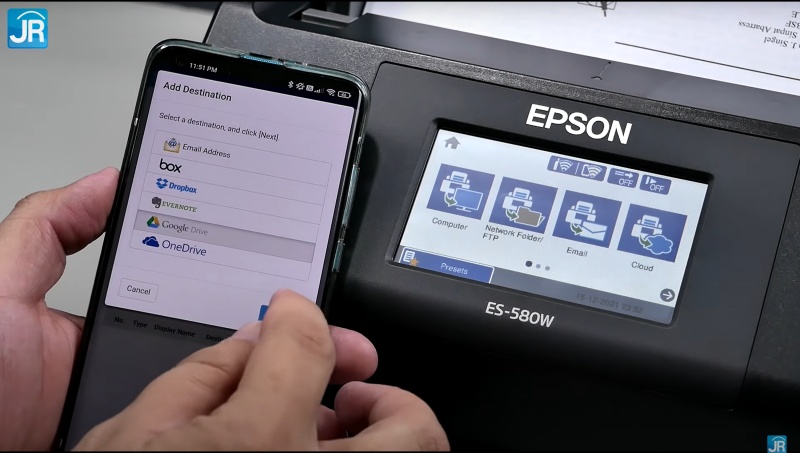 Review Epson Scanner WorkForce ES-580W • Jagat Review