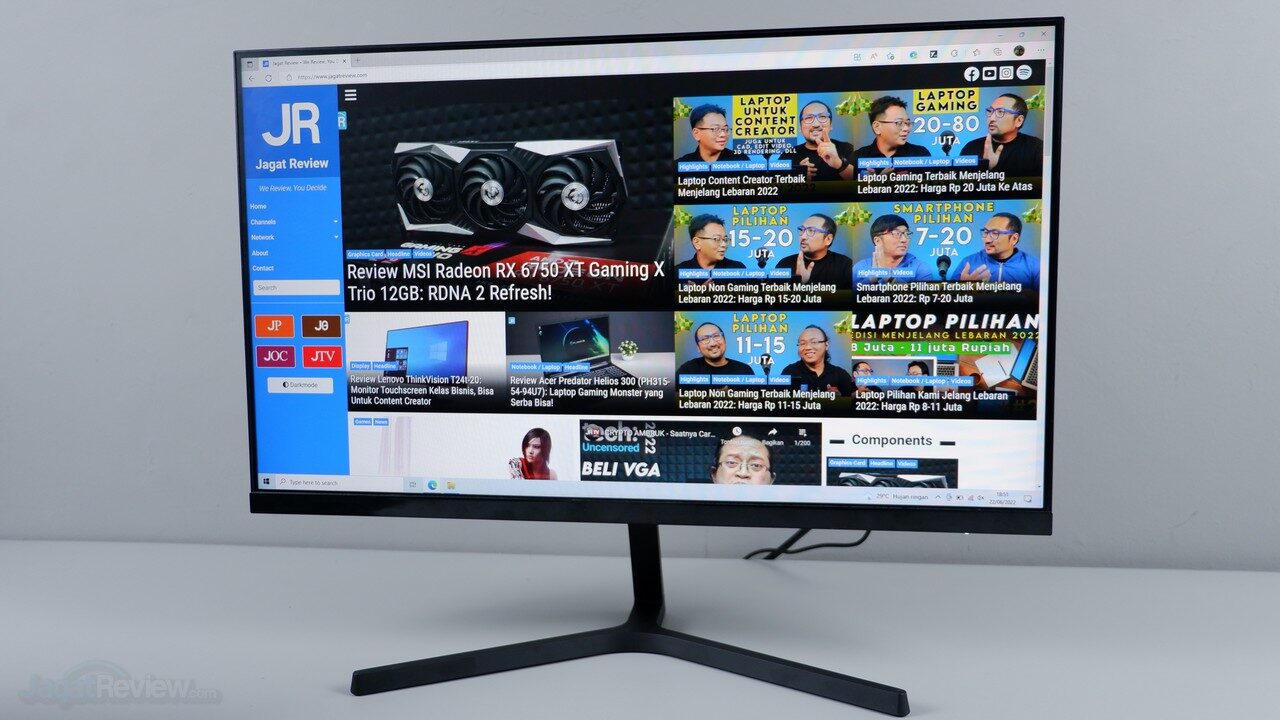 Review Mi 23.8 Inci Desktop Monitor 1C: Bagus dan Terjangkau Buat Teman ...