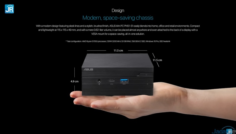 Review ASUS Mini PC PN51-S1: PC Mungil AMD Ryzen Irit Daya • Jagat Review