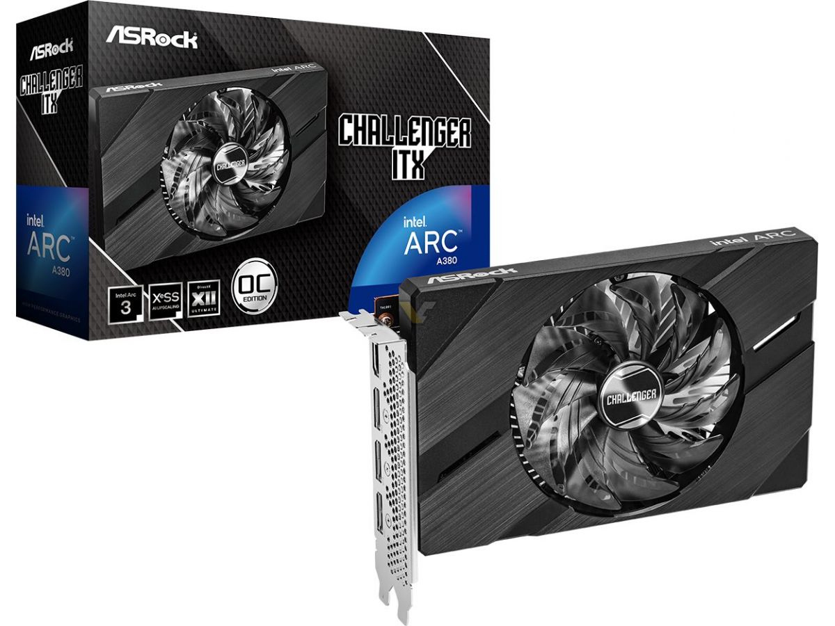 ASRock Luncurkan Discrete GPU Intel Arc A380 • Jagat Review