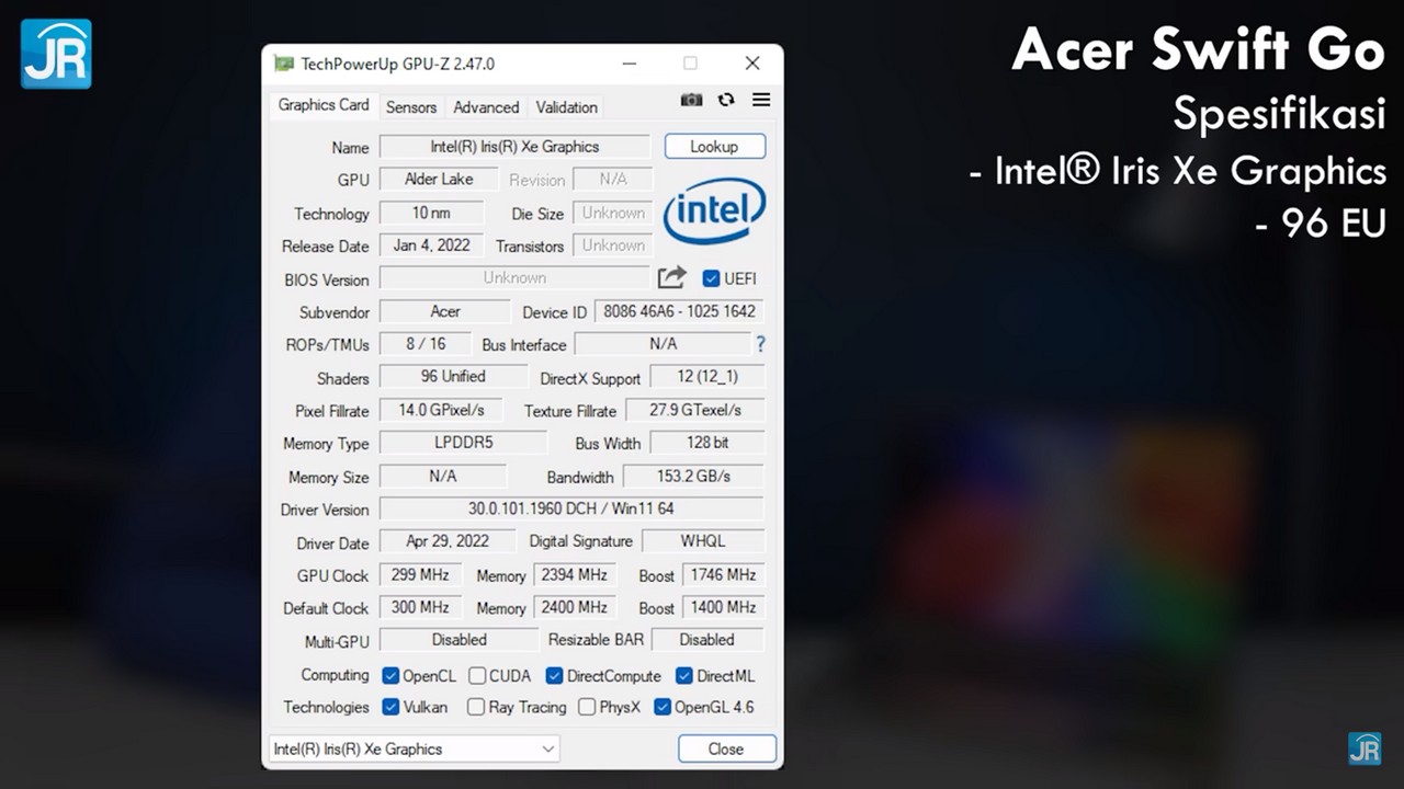 Review Acer Swift 3 OLED: EVO Murah, Tipis, Ringan, OLED 2.8K 90Hz, CPU ...