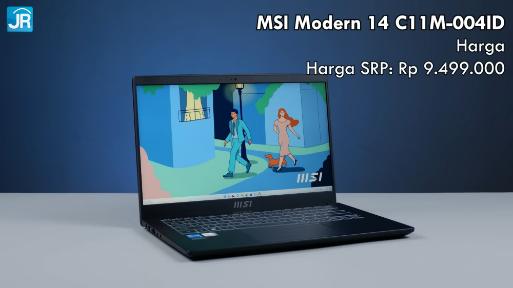 Review MSI Modern 14 C11M-004ID: Laptop Kerja yg Murah dan Kencang! • Jagat Review