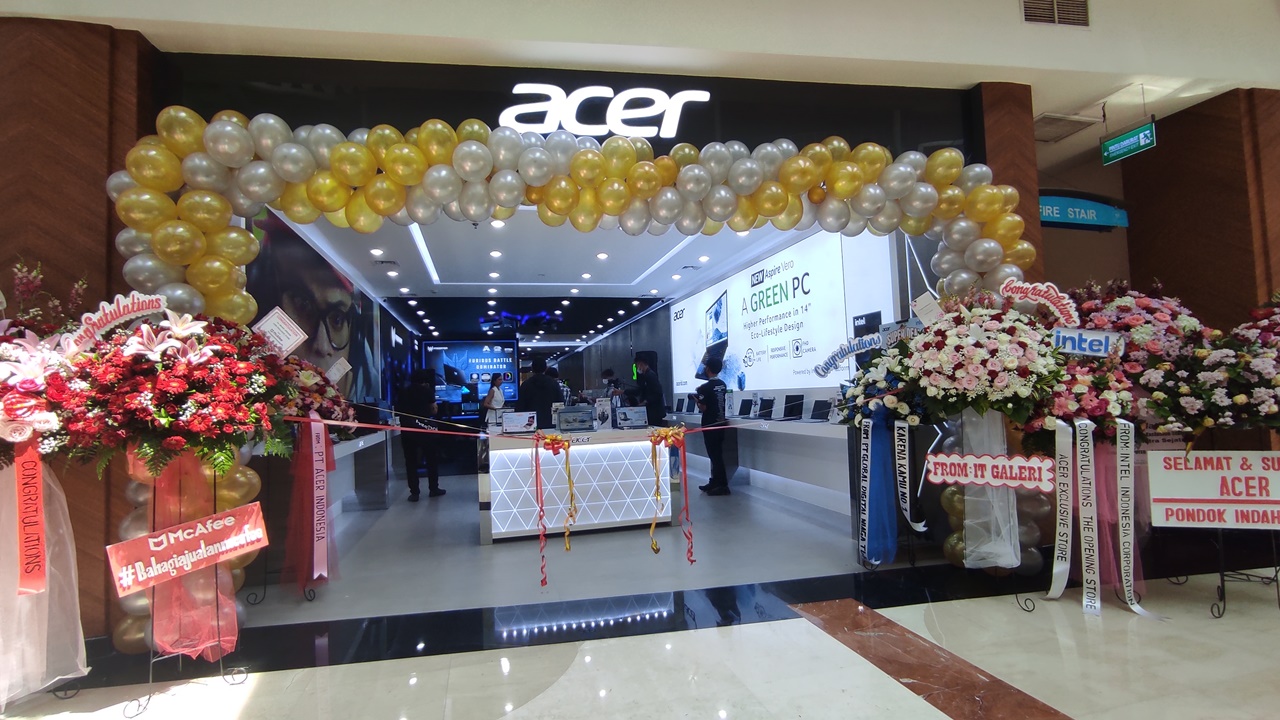 Acer Indonesia Buka Acer Exclusive Store di Pondok Indah Mall • Jagat ...