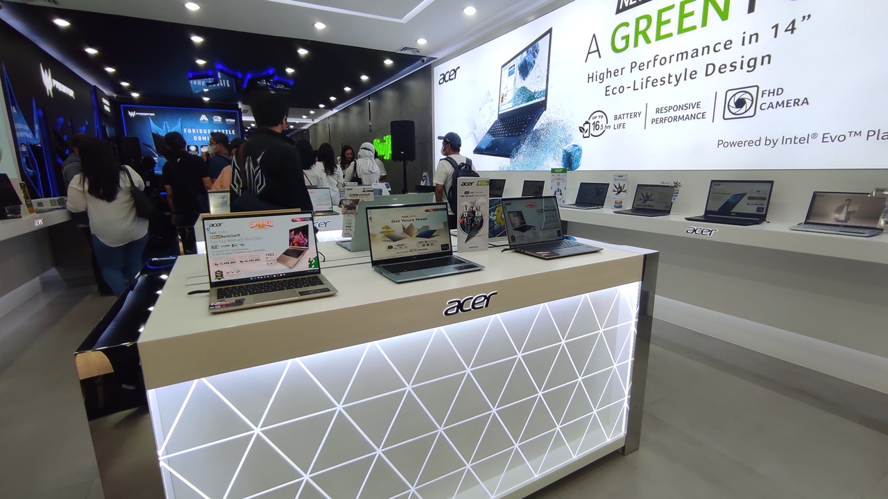 Acer Indonesia Buka Acer Exclusive Store di Pondok Indah Mall • Jagat ...