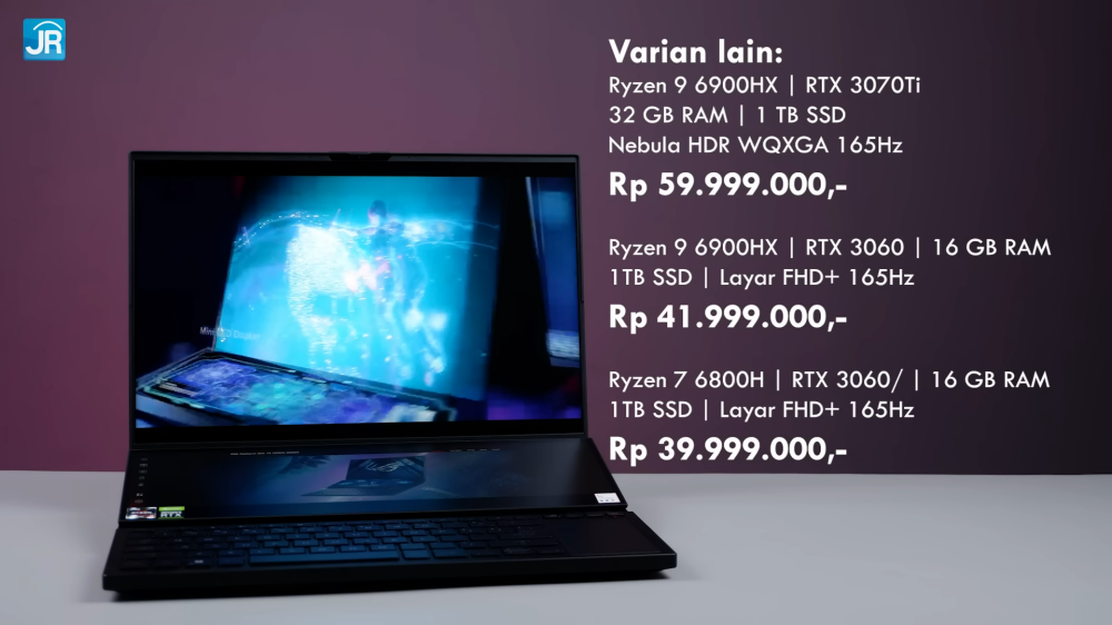 Review ASUS ROG Zephyrus Duo 16 2022 (GX650R): Laptop Spesifikasi Monster dengan 2 Layar yang ...