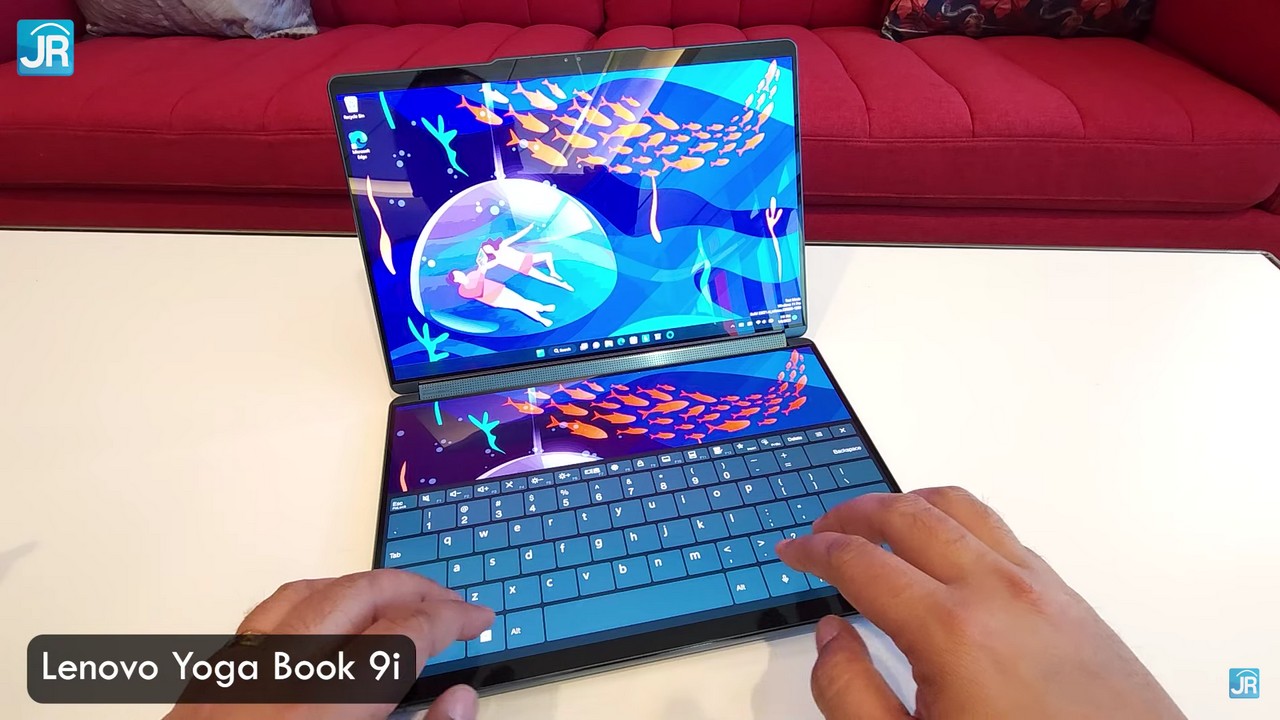 Lenovo Yoga 9i (2023) Mejeng di CES dengan Dua Layar OLED 2K • Jagat Review