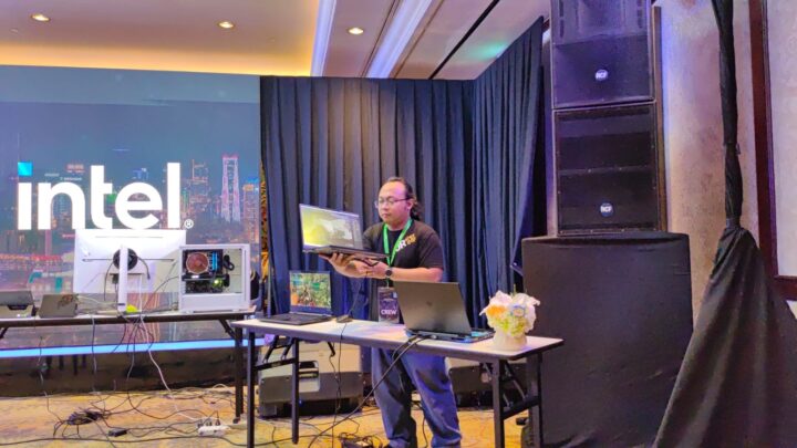 Sesi Demo Jagat Review di Launching Intel Core 13th Gen Mobile ...