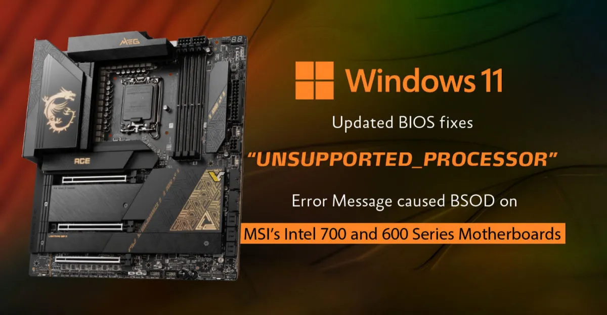 MSI Rilis Update BIOS Atasi Masalah BSOD di Windows 11 • Jagat Review MSI Rilis Update BIOS Atasi Masalah BSOD di Windows 11 • Jagat Review