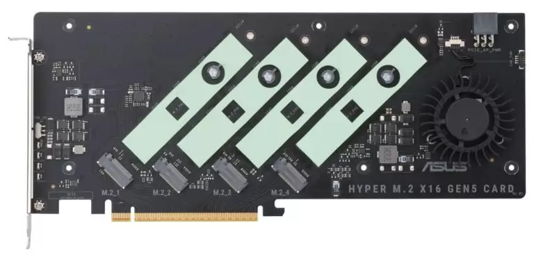 ASUS Luncurkan Kartu Ekspansi Hyper M.2 PCIe Gen 5, Bandwidth Sampai ...