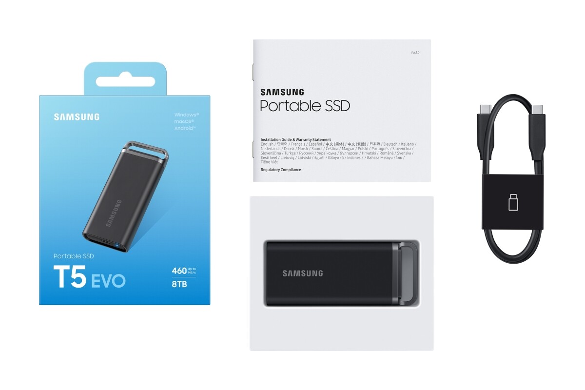 Samsung Luncurkan SSD Portable Ringan Berkapasitas 8 TB • Jagat Review