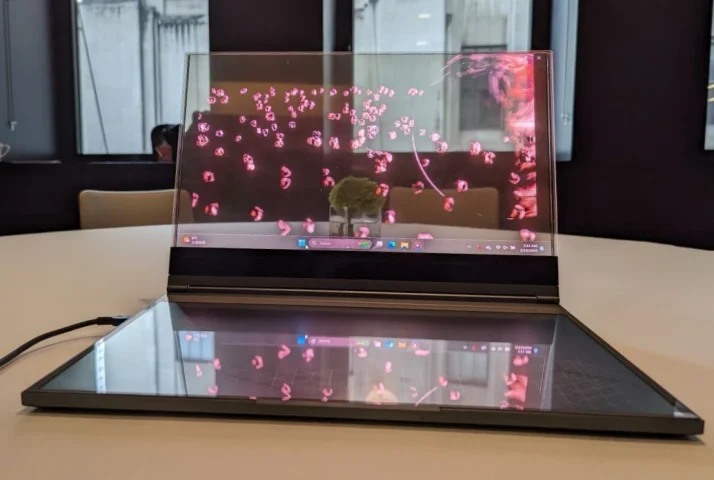 Laptop Transparan Pertama Lenovo "Project Crystal" Dipamerkan di MWC ...