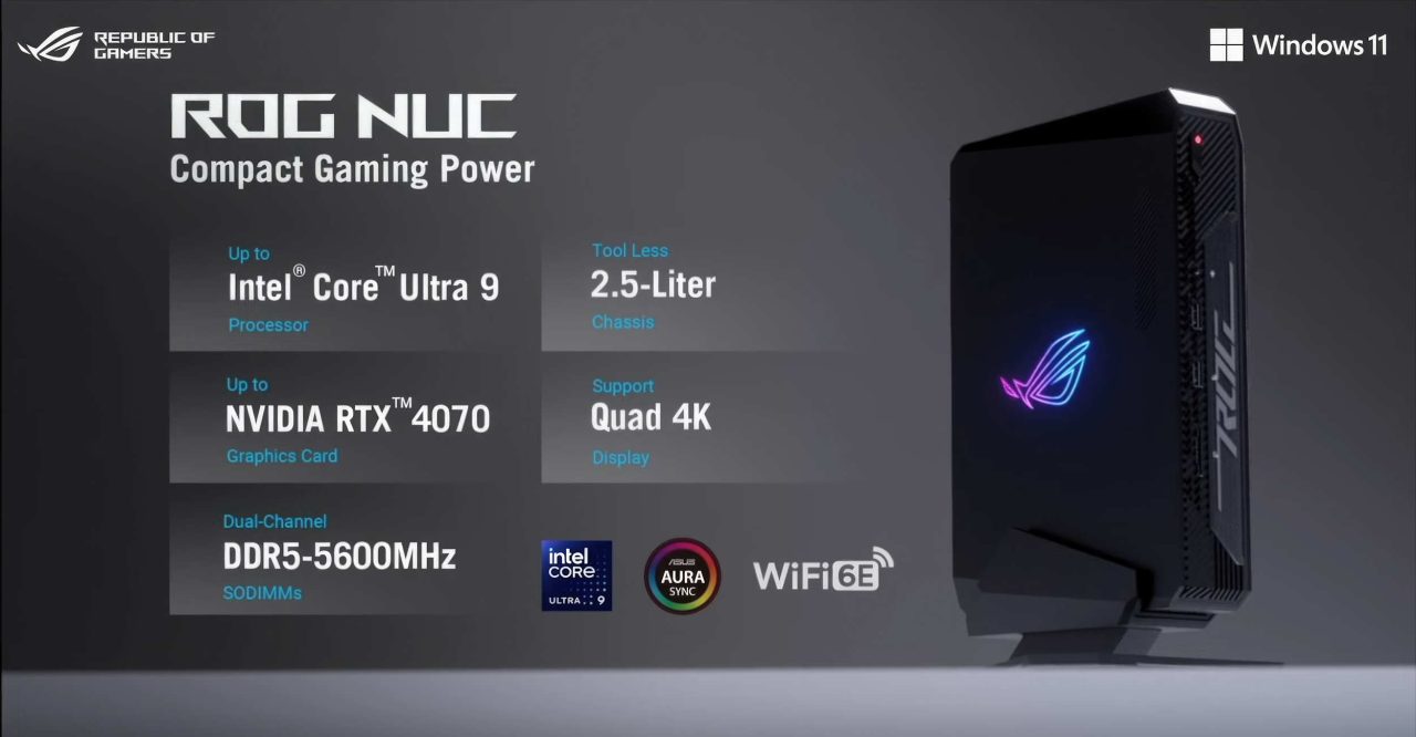 Segini Harga ASUS ROG NUC, Tertarik? • Jagat Review
