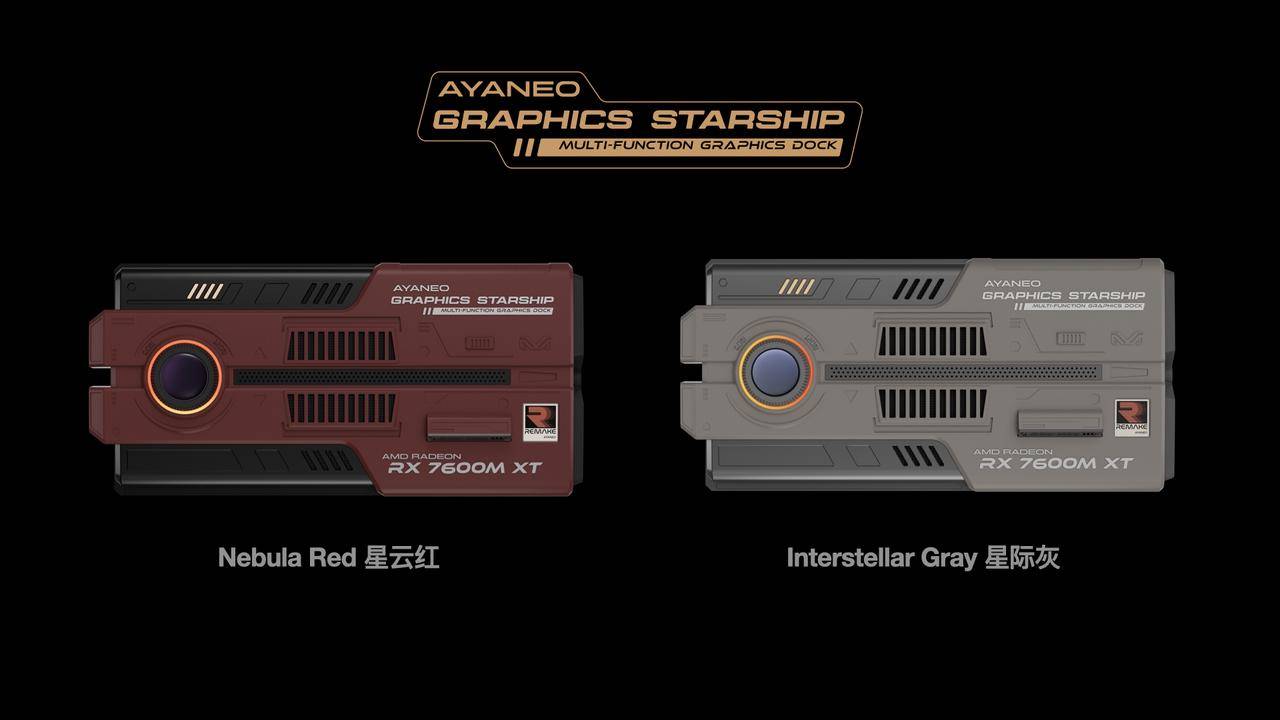 AYANEO Starship Graphics Dock AG01, GPU Eksternal Bergaya Sci-Fi Retro ...