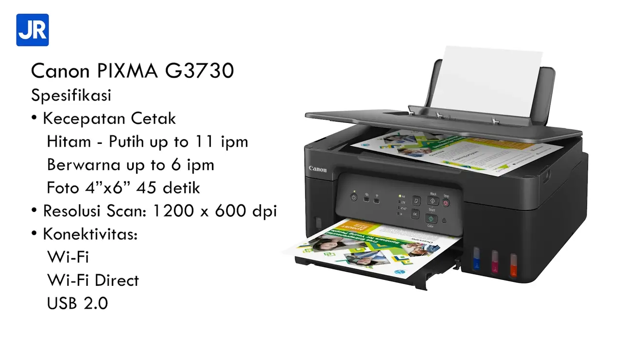Review Canon PIXMA G3730: Printer Ink Tank 3-in-1 Wireless Terjangkau ...